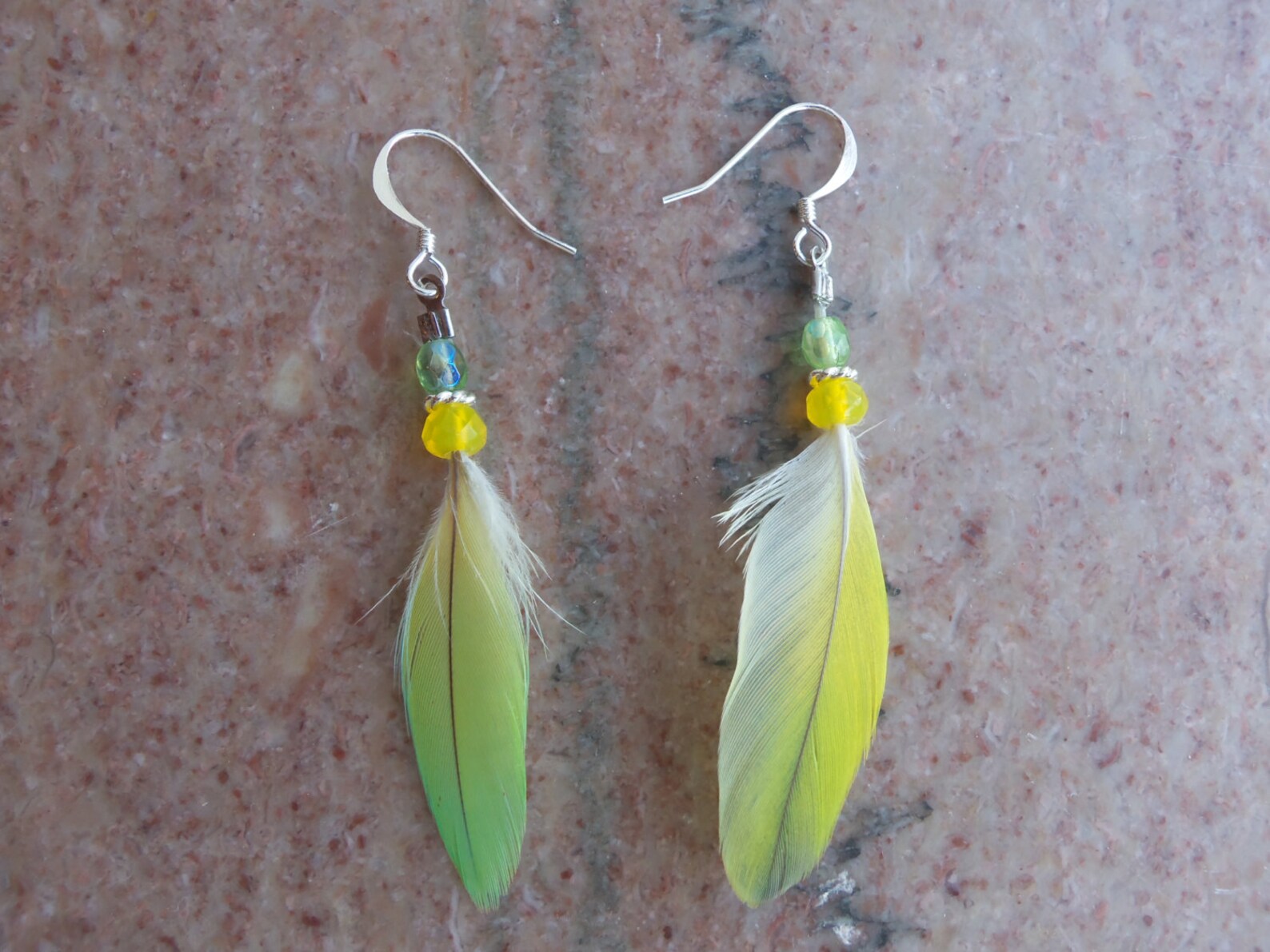 Conure Feather Earrings - Etsy