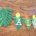 Luau Themed Party Banner, Aloha Banner, Luau Banner, Hawaiian Themed ...