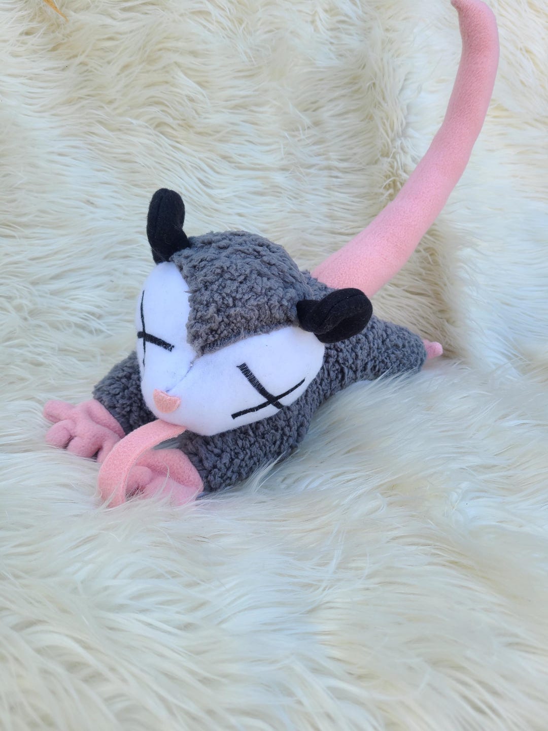 Possum, Trash Animal, Roadkill, Plushie, Plush, Funny, Gag Gift ...