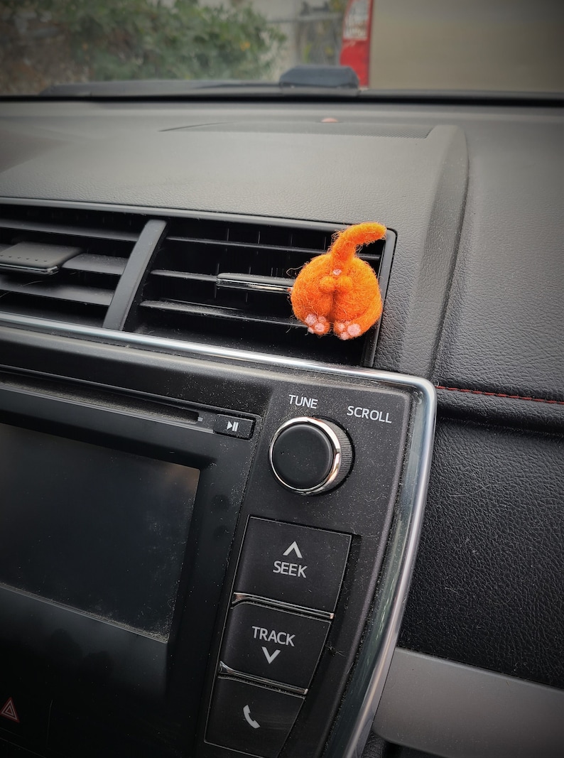 Cat Butt Car Vent Keychain Diffuser Essential Oil Needle - Etsy