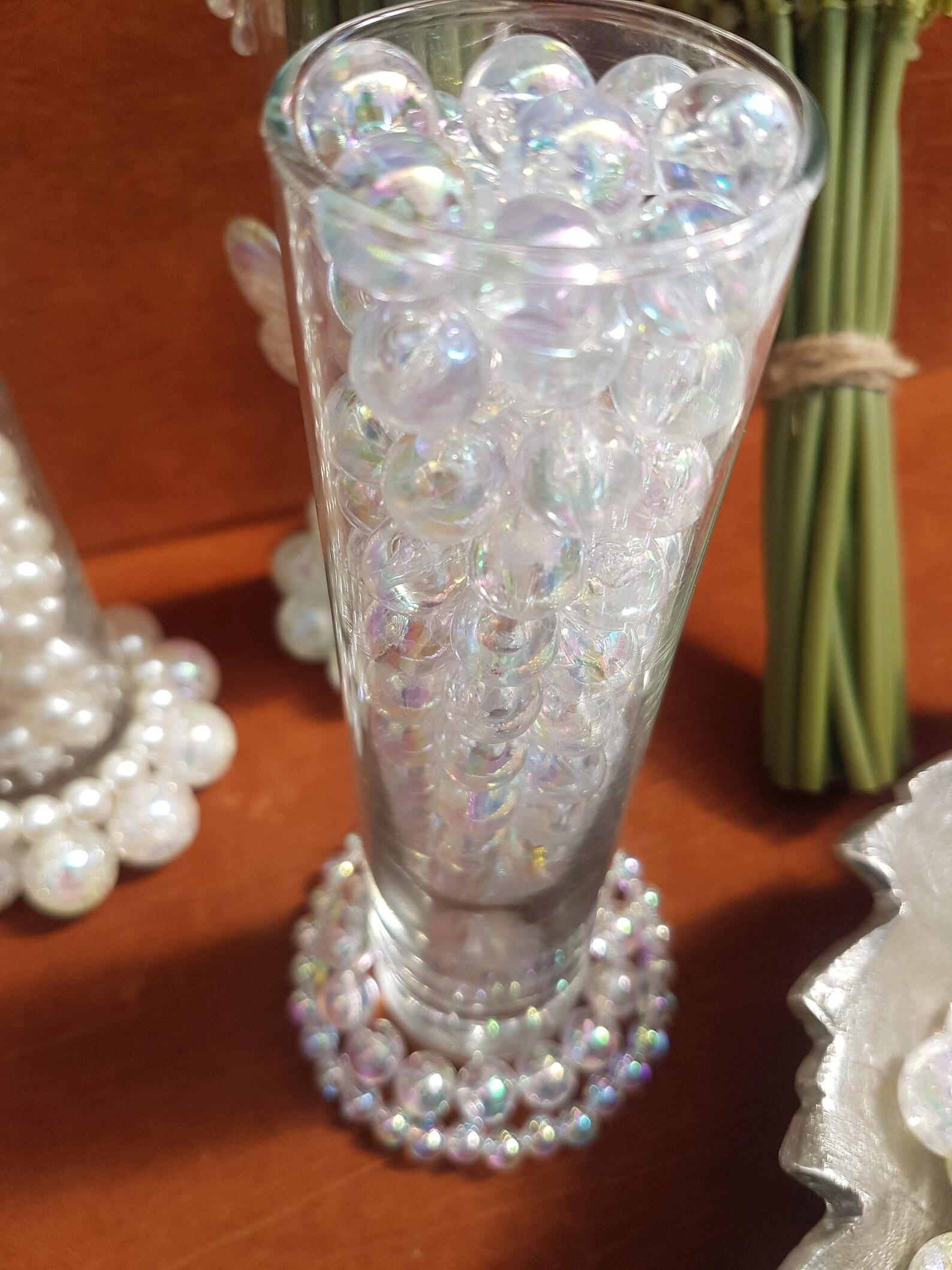 20mm AB Acrylic Beads: DIY Wedding Table Decor - Etsy