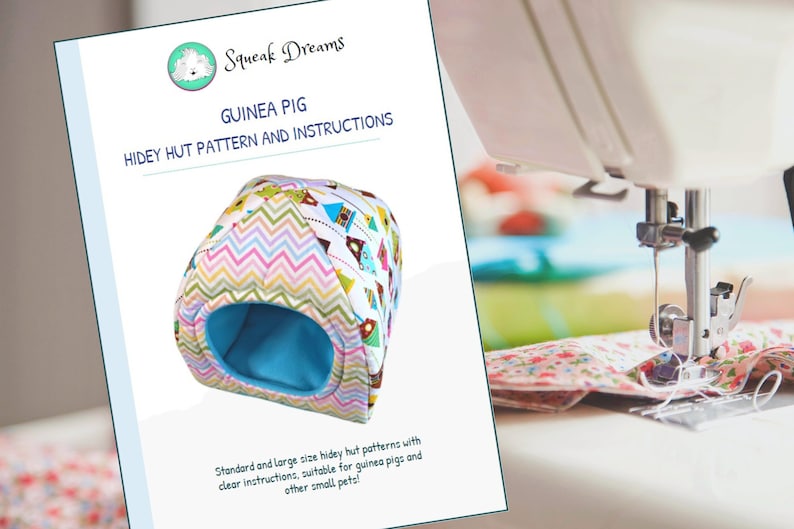 Make Your Own Guinea Pig Hidey Huts: Digital Sewing Pattern - Etsy
