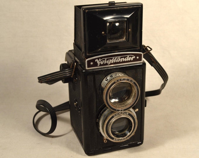 Voigtlander Camera Twin Lens Reflex Camera Brilliant TLR - Etsy