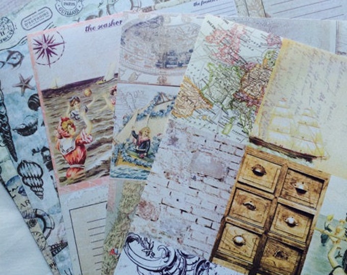 Prima Marketing Scrapbook Paper French Riviera 12 X 12 Inch - Etsy