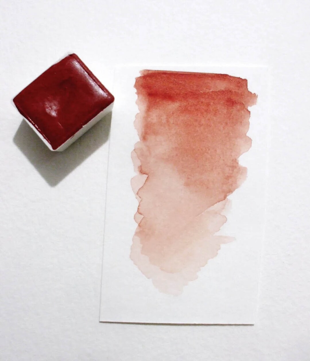 Venetian Red Handmade Watercolor Paint Art Supply Artist Gift Art Paint ...