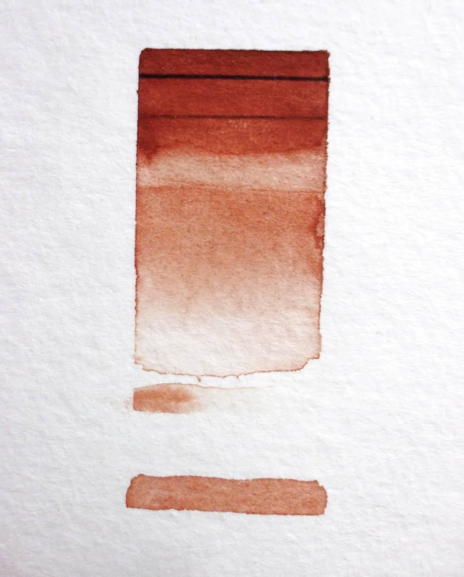 Ercolano Red Handmade Watercolor Paint Art Supply Artist - Etsy