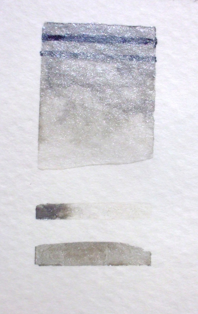Silver Mica Handmade Watercolor Paint Art Supply Artist - Etsy