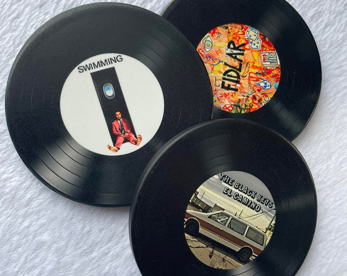 Custom Album Cover Ceramic Coaster, Unique Coaster, Gift for Music ...