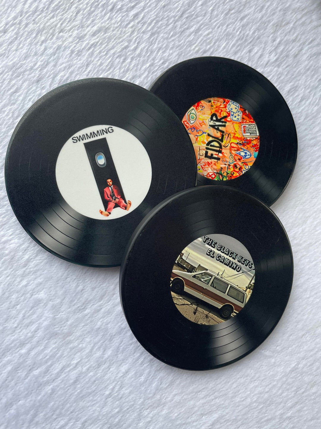 Custom Album Cover Ceramic Coaster, Unique Coaster, Gift for Music ...