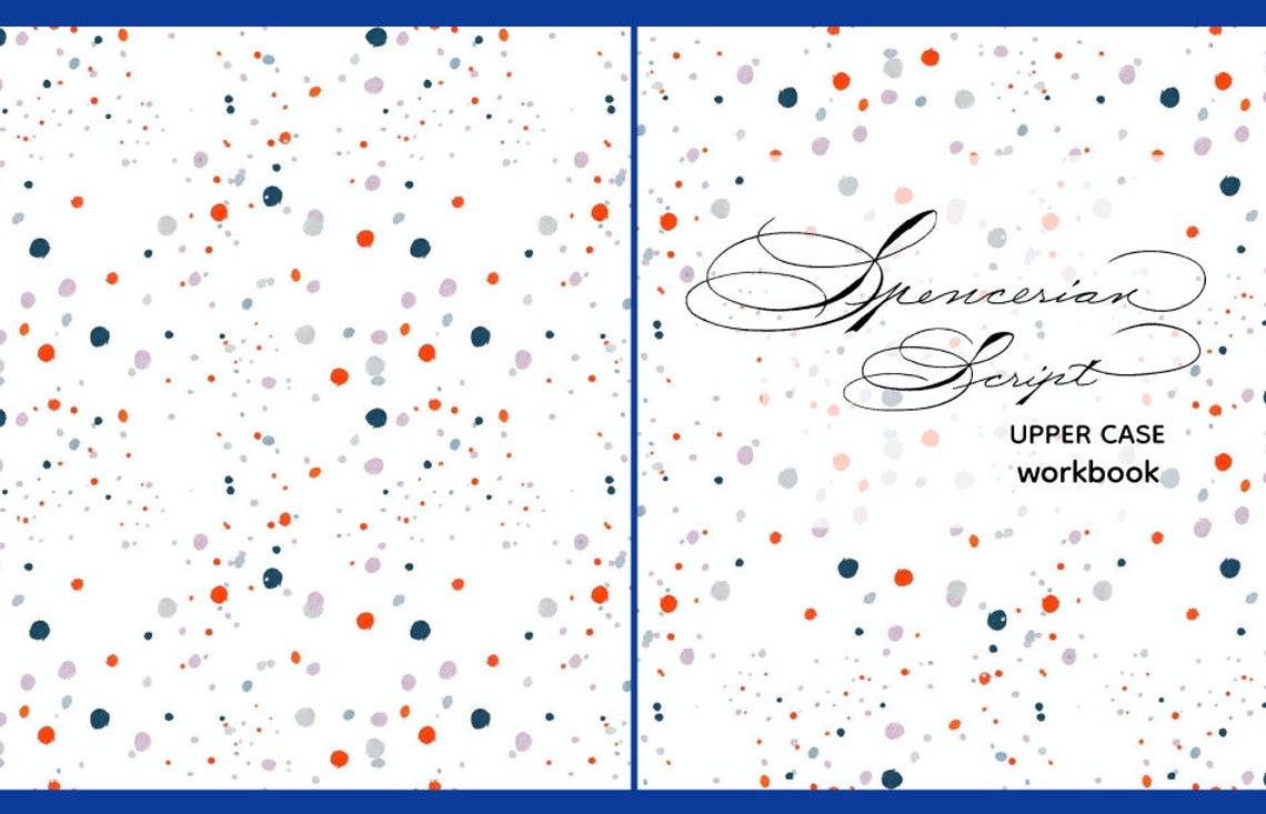 Spencerian Calligraphy Capitals Practice Sheets Ornamental - Etsy Canada