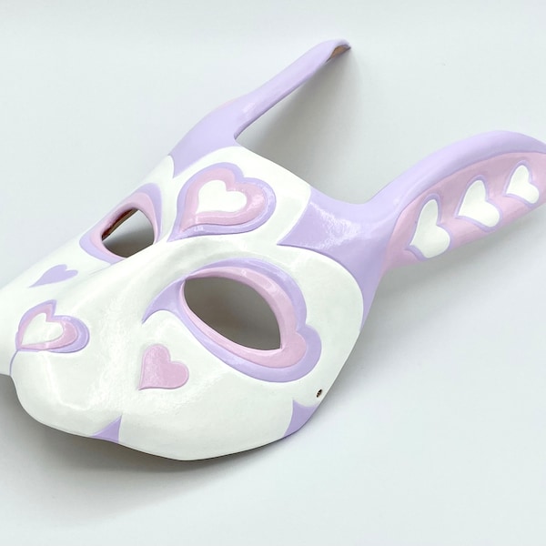 White Rabbit Mask - Etsy