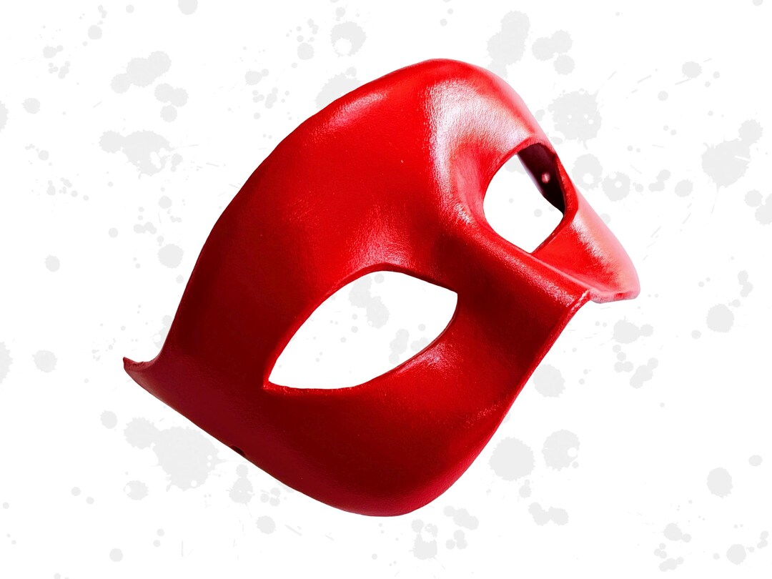 Winged Masquerade Leather Mask - Made to Order - Costume/cosplay ...