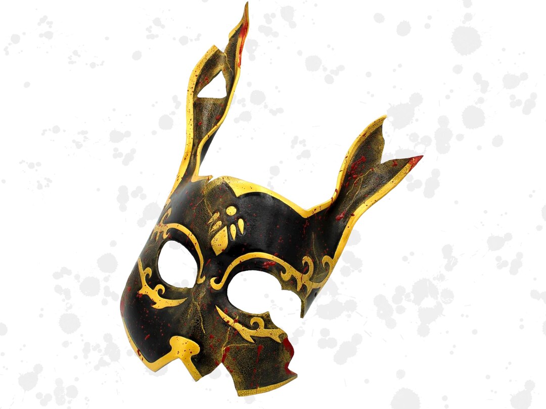 Splicer Bunny Costume Leather Mask Made to Order Masquerade/cosplay ...