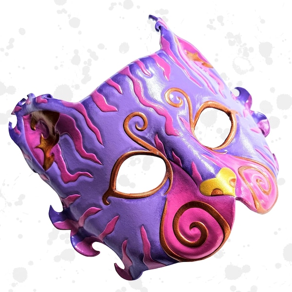 Cheshire Cat Mask - Etsy