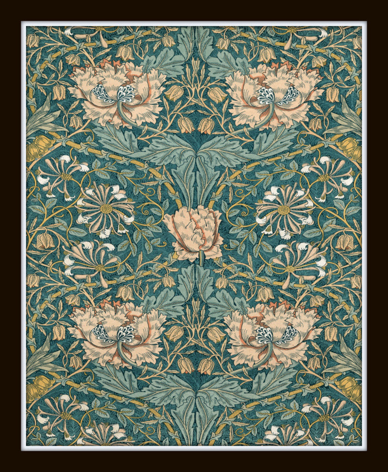 William Morris Print Set No. 1 Art Nouveau Arts and Crafts | Etsy