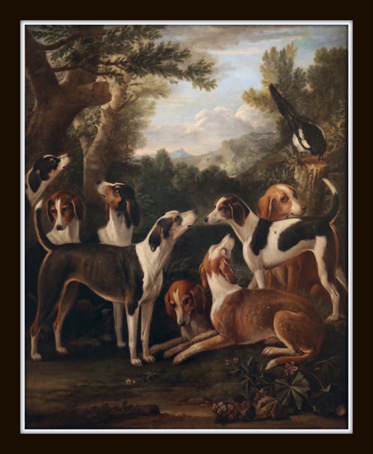 Fox Hunting Prints Gallery Wall Set No. 1, Giclee, Wall Art, Art Prints ...