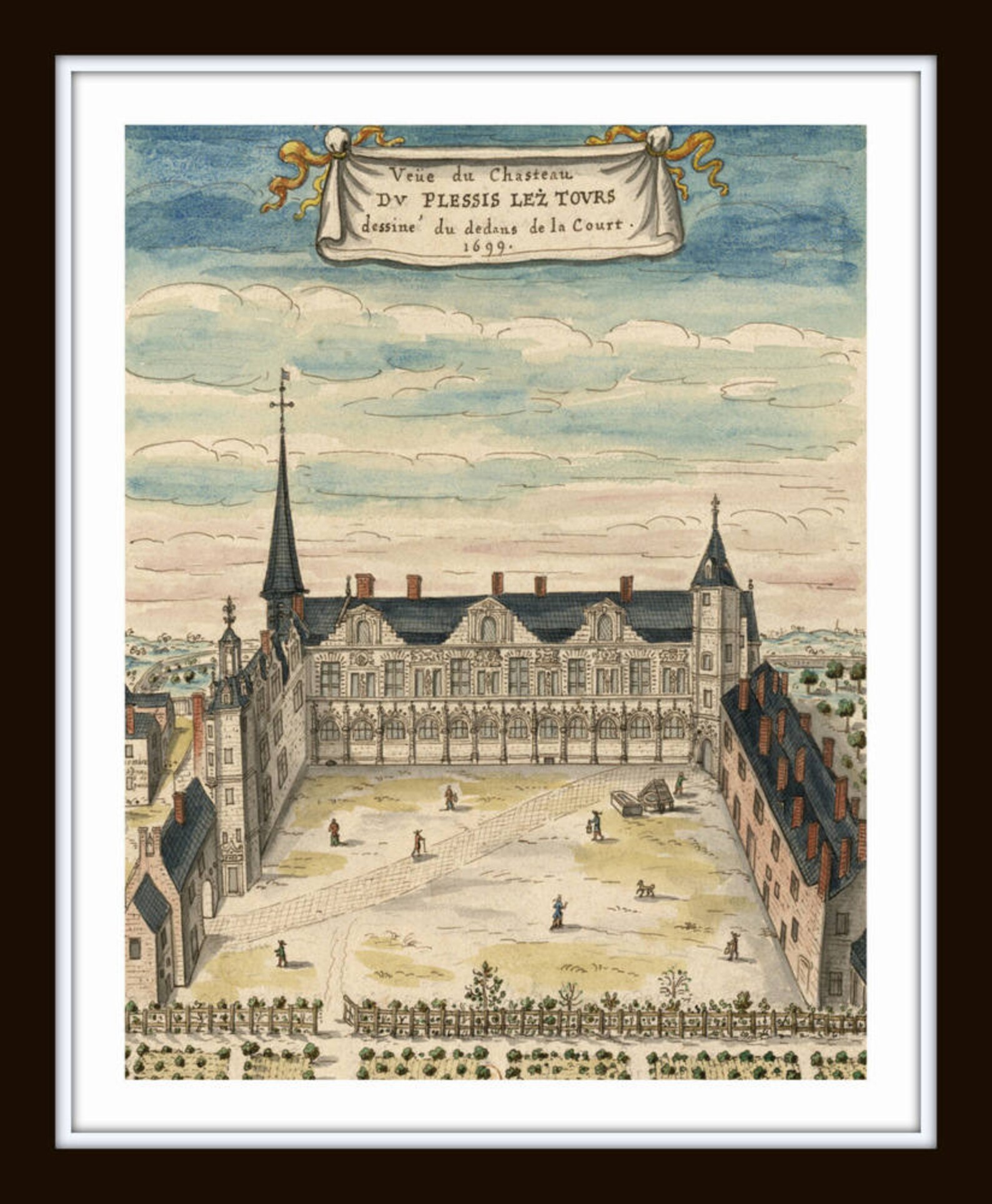 French Chateau Print Set No.1 French Architecture Prints - Etsy