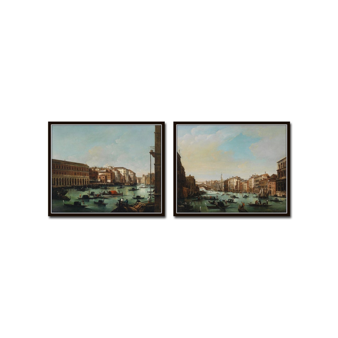 Venice Painting the Grand Canal, Art Print, Venice Art Print, Giclee ...