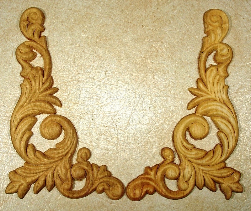 Applique Onlay EMBOSSED APPLIQUE 460 5 5/8 X 9 1/4 - Etsy