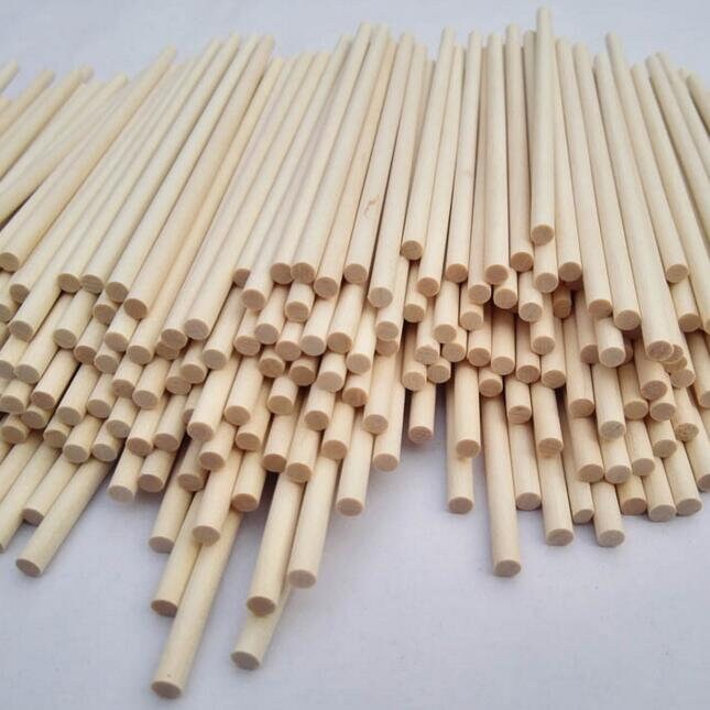 Wooden Dowel Rods 3/8 X 12 Bag of 100 - Etsy