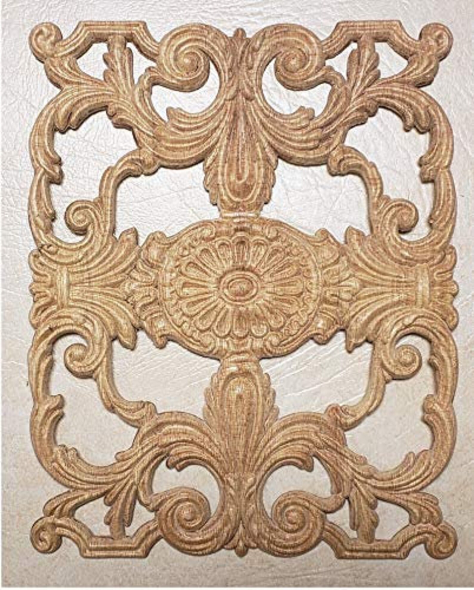 Embossed Wood Applique/onlay 739 10 7/16 X 13 - Etsy