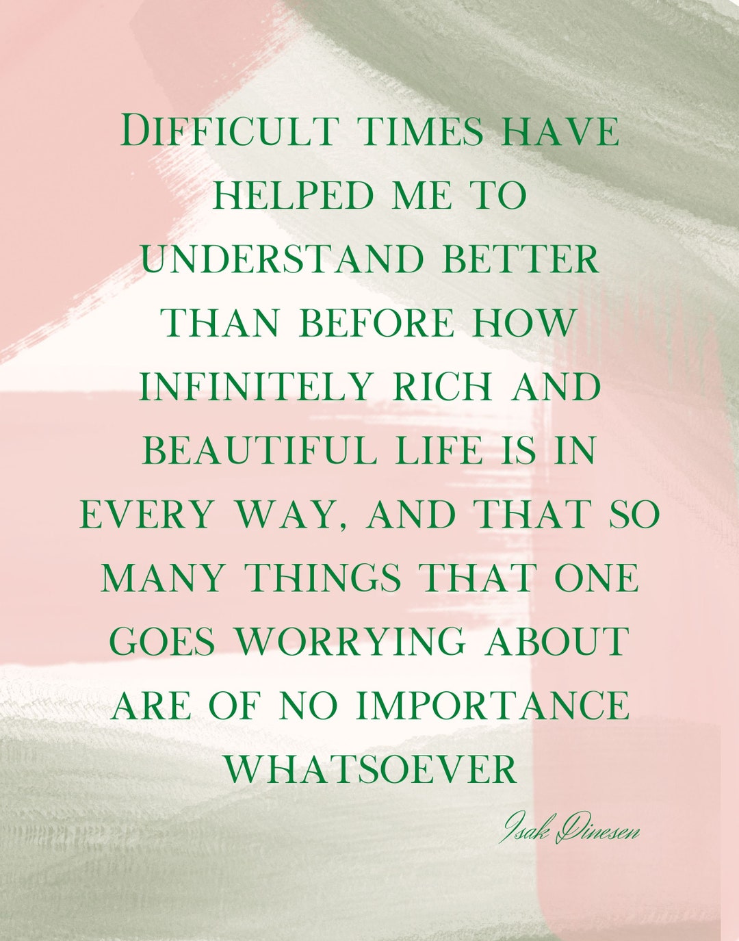 KAREN BLIXEN Isak Dinesen Art Home Decor Wall Print Wall - Etsy