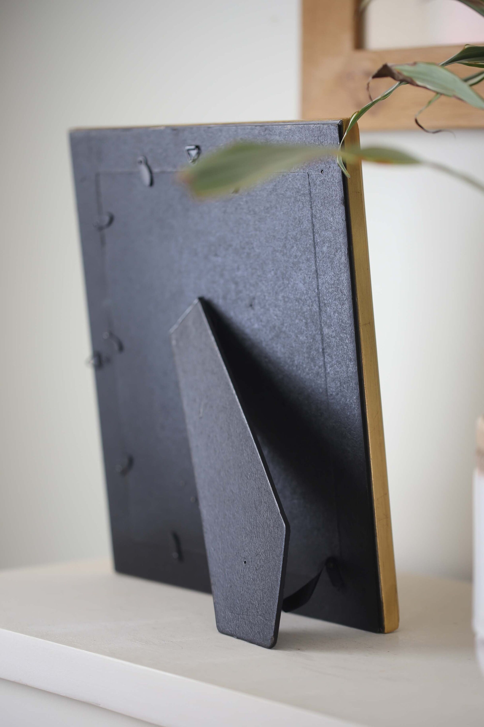 Vintage Gold Frame With Patina and Fabric Textile Art Wall Art - Etsy