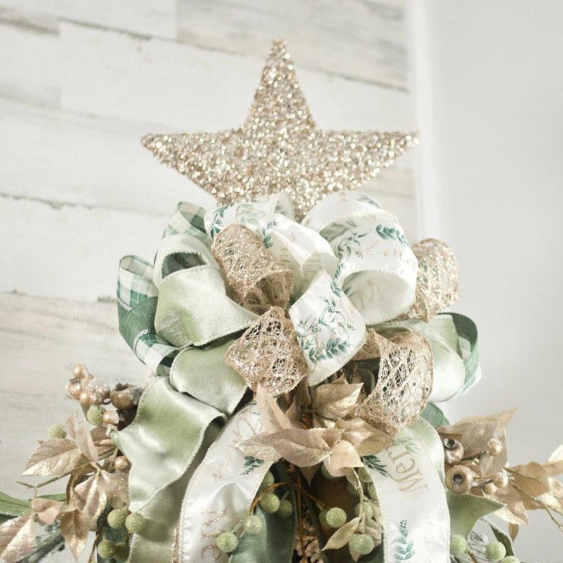 Gold Tree Topper - Etsy