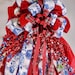Elegant Chinoiserie Christmas Tree Topper Large 9-12 Foot Tree, Blue ...