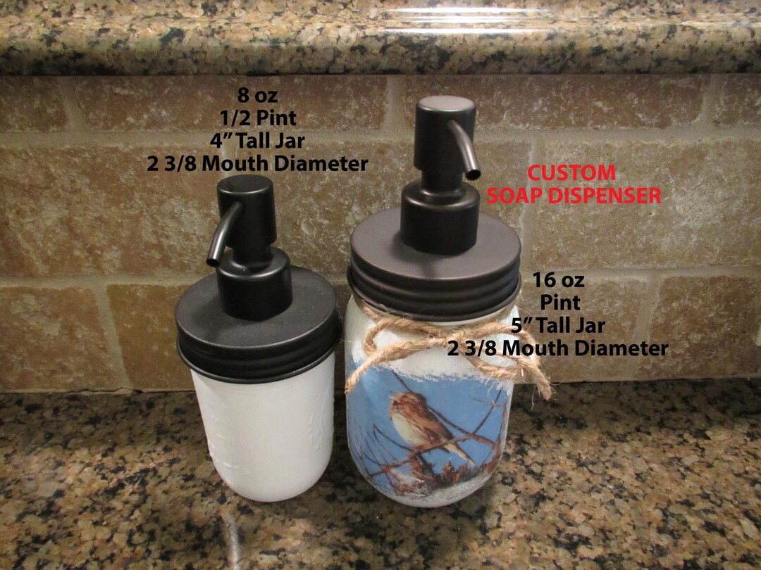 CUSTOM Soap Dispenser YOUR Photo - Etsy