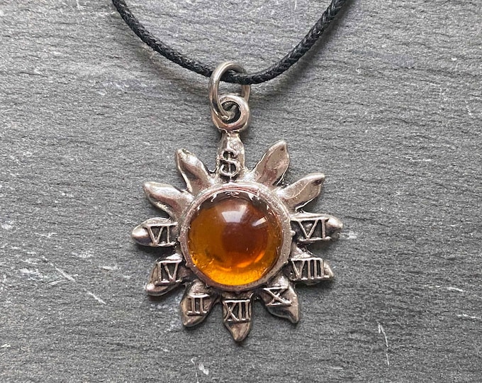 Crystal Sundial Pendant Ra Series aten - Etsy