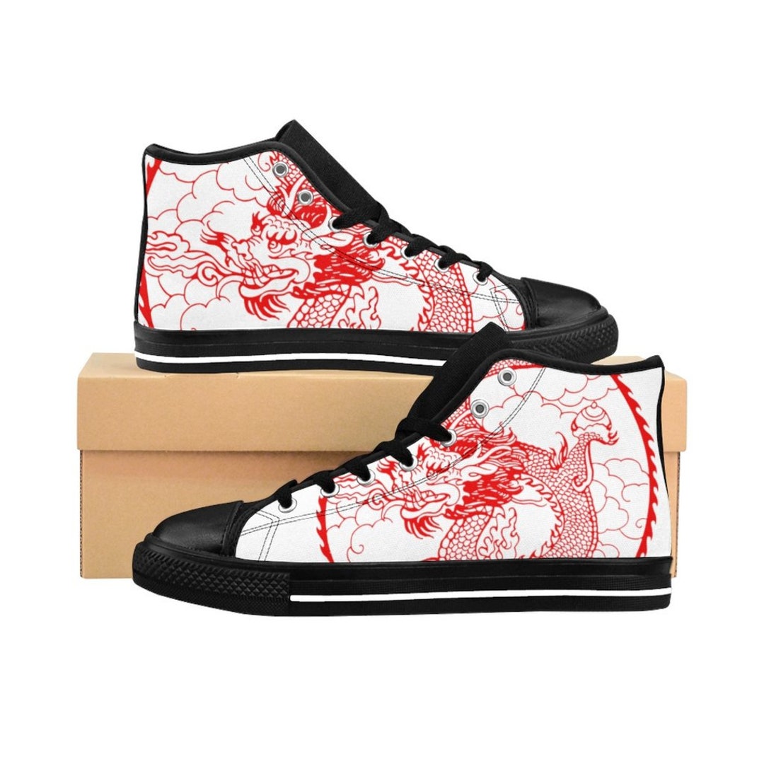 Sneakers Dragon Chinese - Etsy