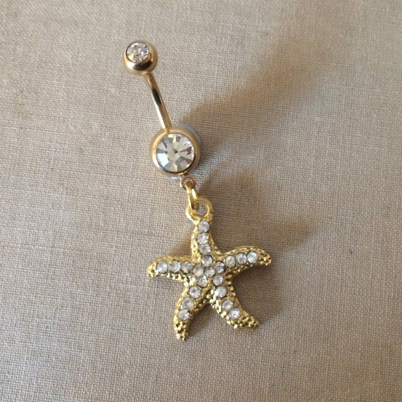 Unique Belly Ring - Etsy