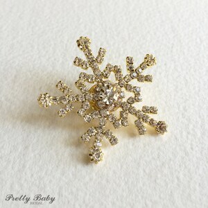 Snowflake LAPEL Pin,tie Tack,snowflake Brooch,winter Wedding Christmas ...