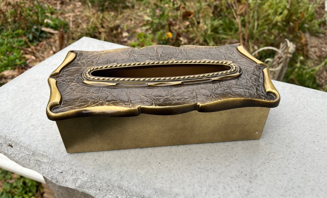 Vintage MCM Amerock Carriage House Metal/aluminum Tissue Box Holder - Etsy