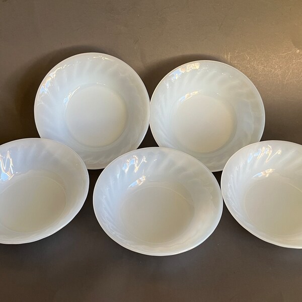 Swirl Milk Glass - Etsy