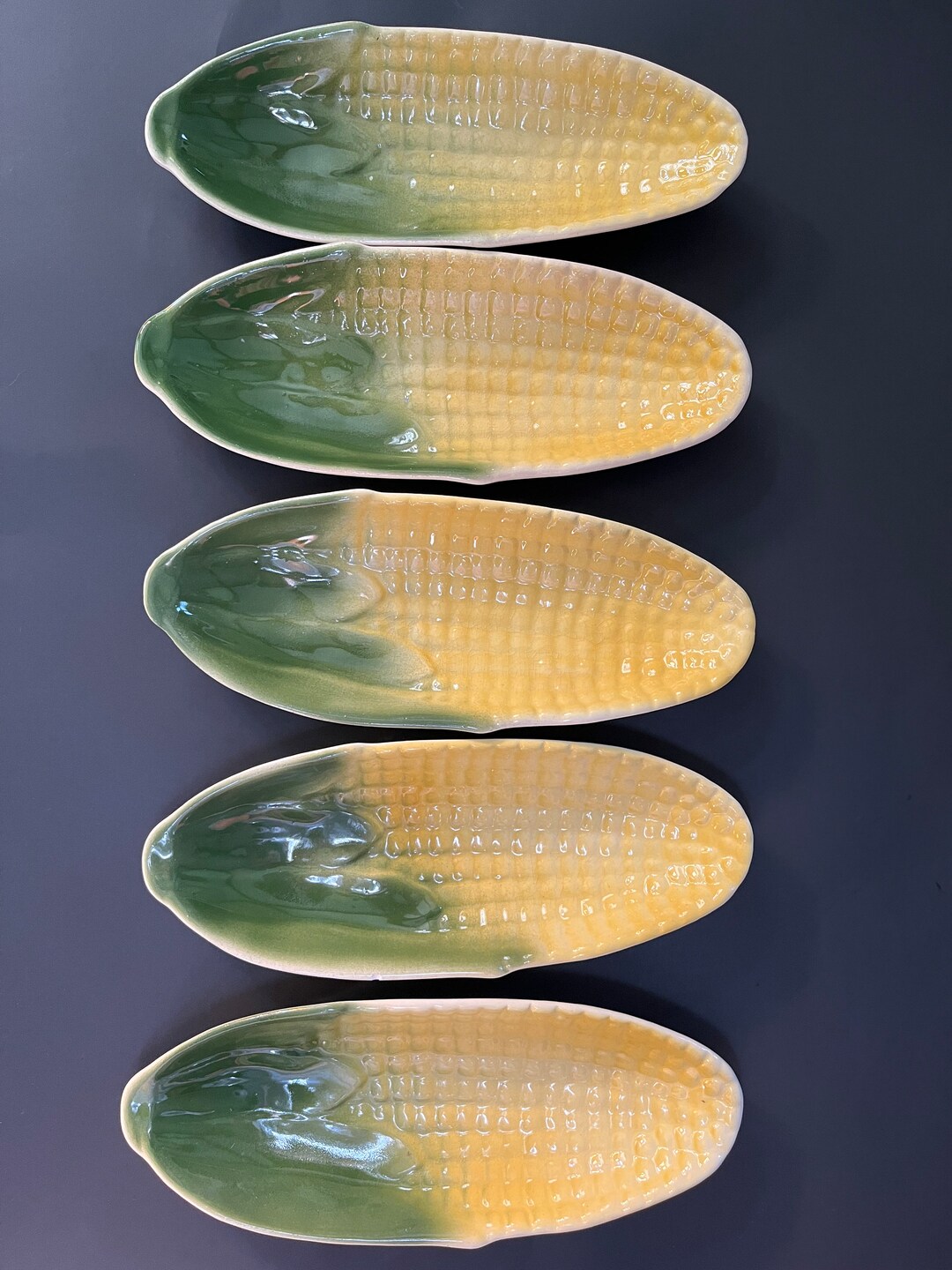 Vintage Sweet Corn Plates/holders Stamped USA 10 Inch Set of 5 - Etsy
