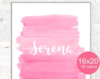 Girls room poster | Etsy