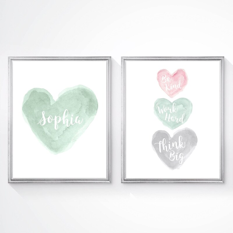 Grey and Mint Green - Etsy