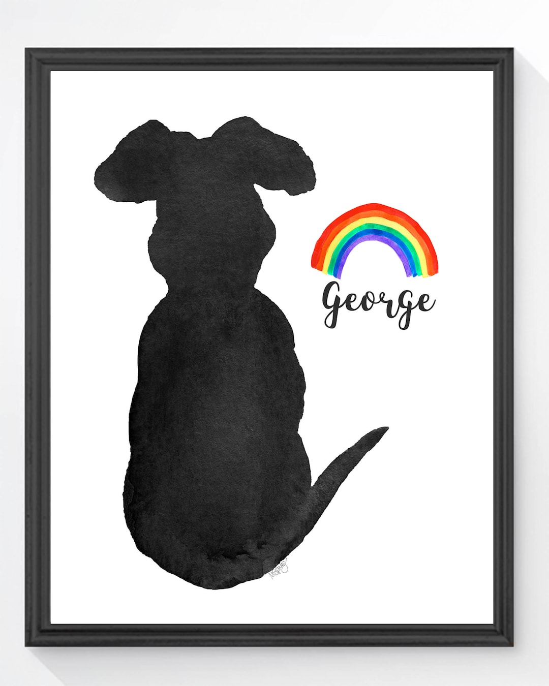 Dog Rainbow Bridge Gift, Dog Loss Rainbow Bridge, Pet Rainbow Bridge ...