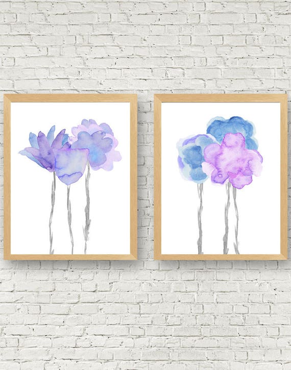 Baby Blue And Lavender