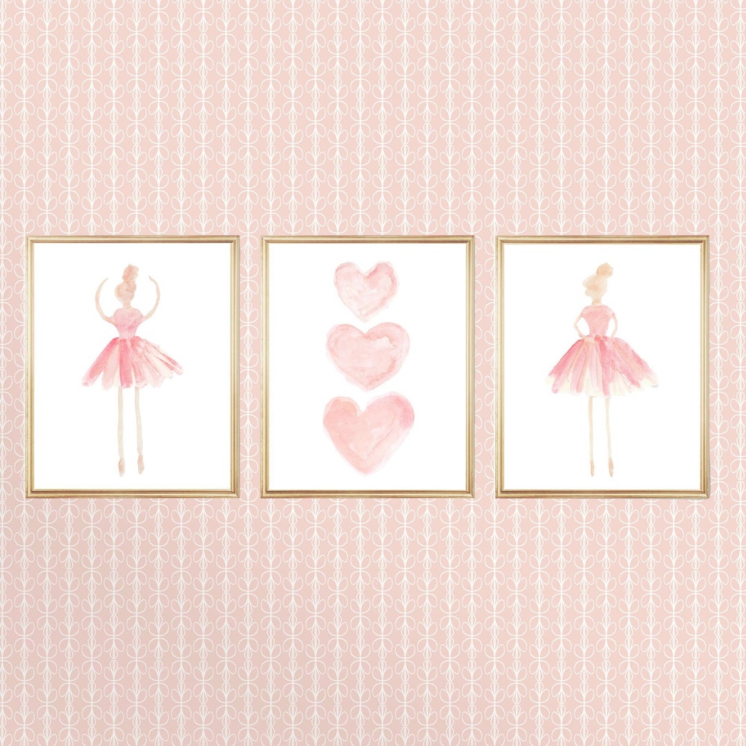 Ballet Wall Art, Ballerina Gifts for Girls, Set of 3, Girls Ballet ...