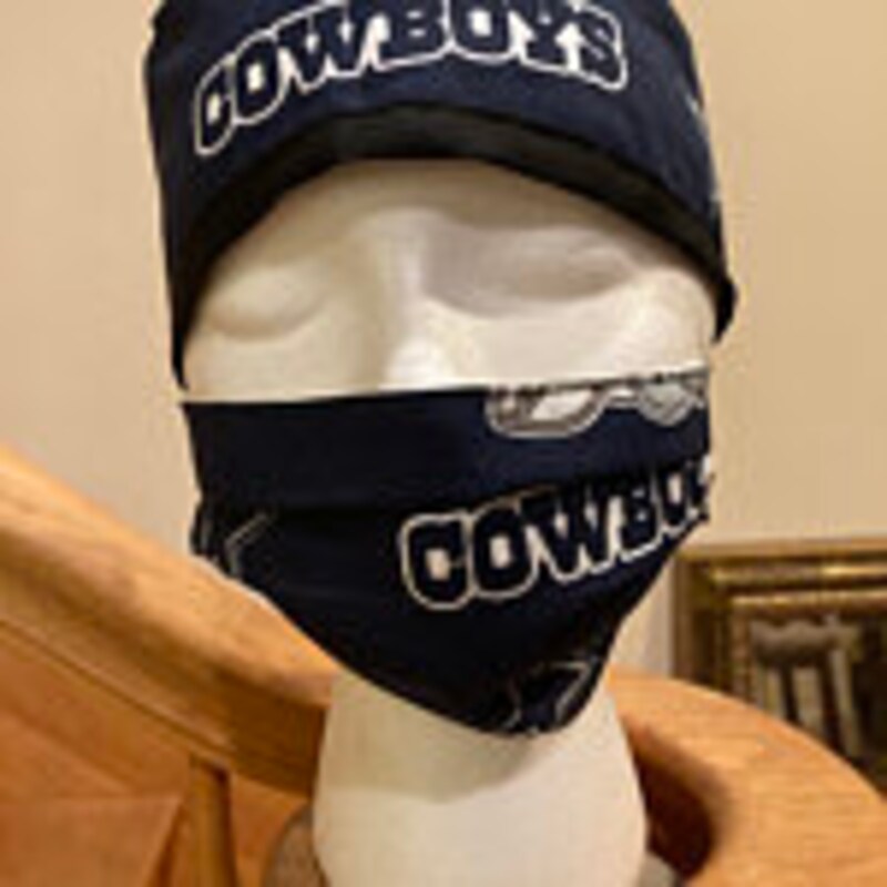 Dallas Cowboys Mask - Etsy