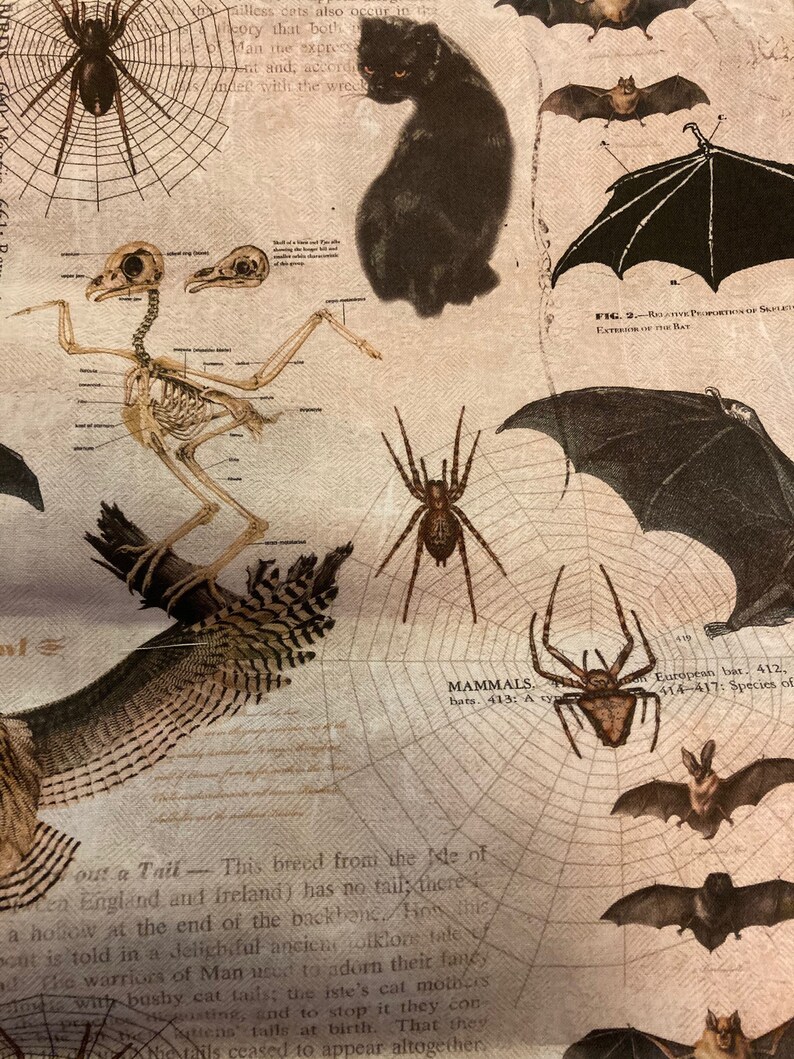 Halloween Bats Spiders and Black Cat Handmade Face Masks - Etsy