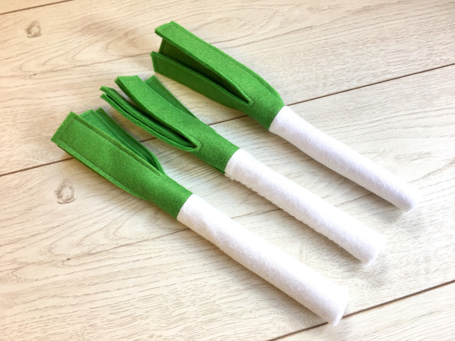 Pretend Play Felt Food Leek - Etsy