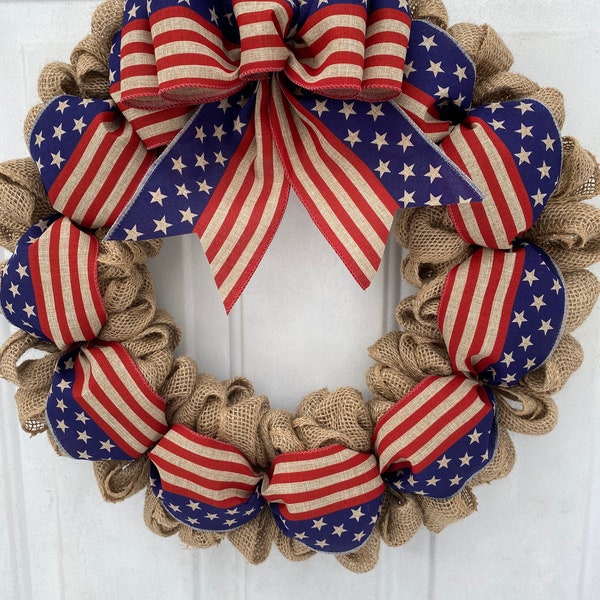 Veterans Day Wreath - Etsy