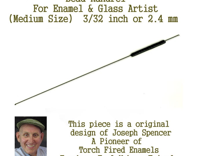 BM Bead Mandrel With Easy Grip Handle for Glass Enamel Bead Makers ...