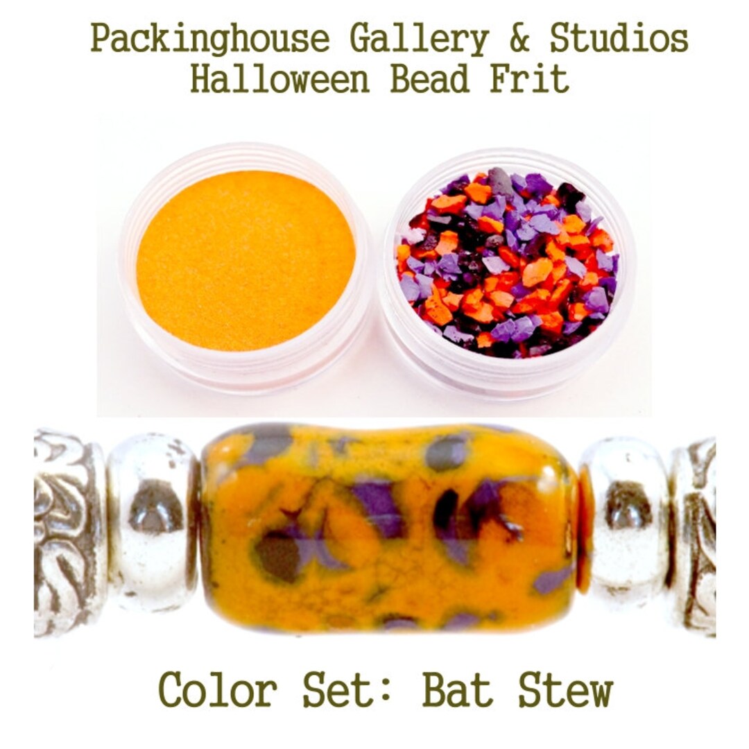 Halloween Bead Frit Mixes for Glass & Copper for Artists Using Torch ...