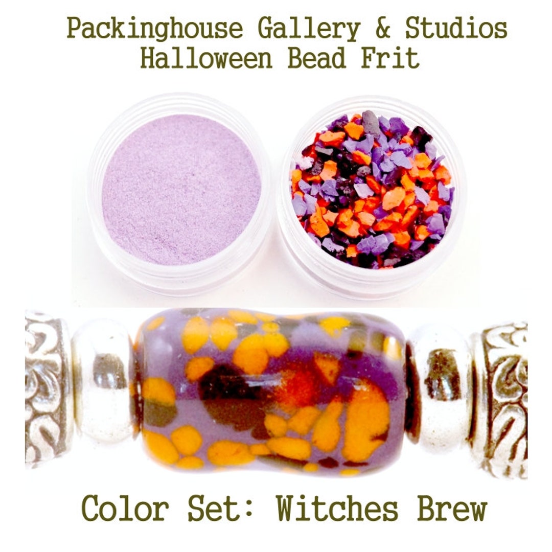 Halloween Bead Frit Mixes for Glass & Copper for Artists Using - Etsy