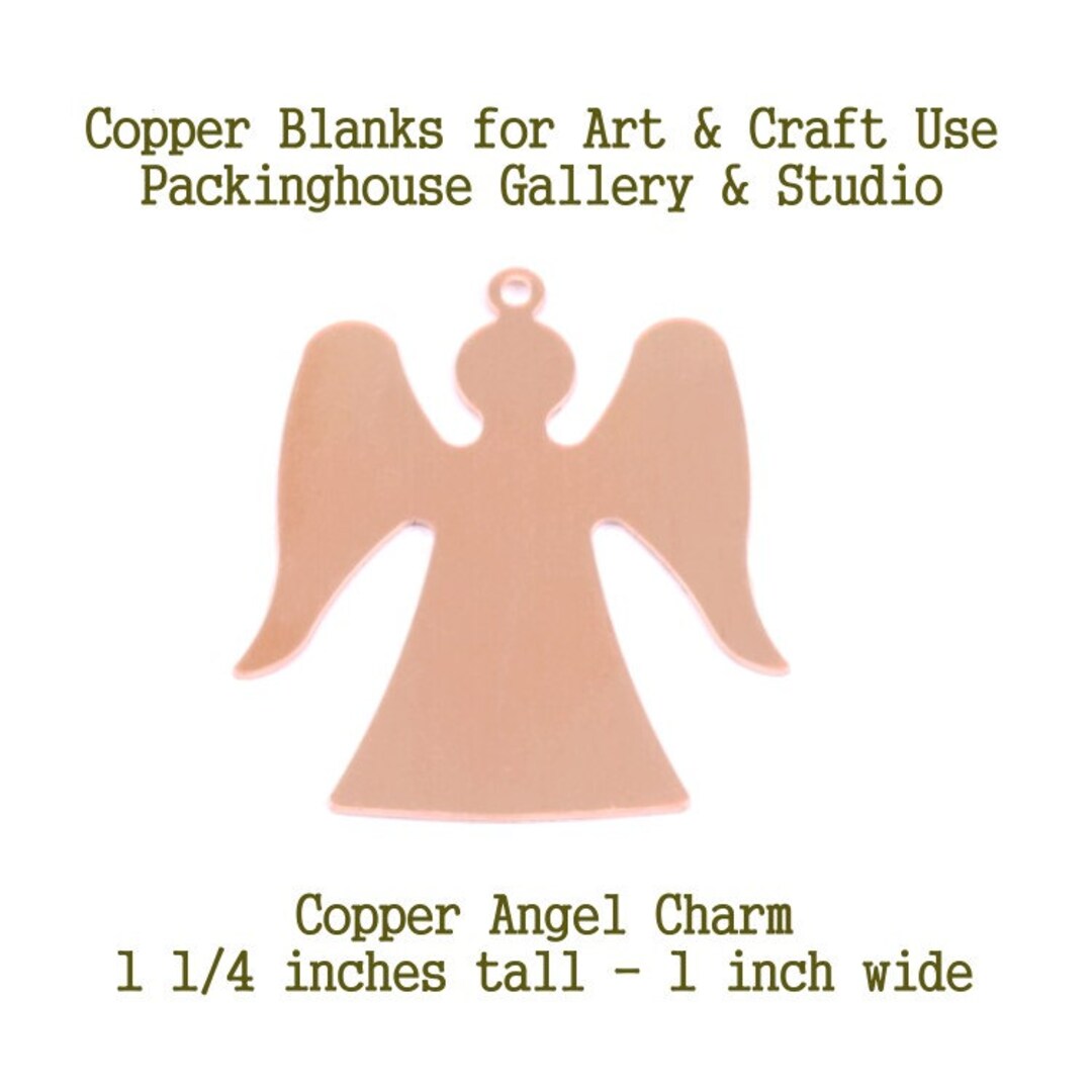 Angel Copper Blank Made of Copper for Metal Working - Etsy